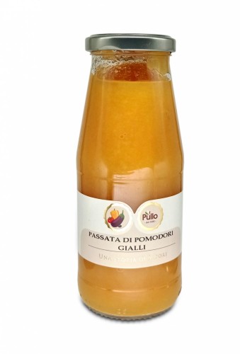 Pullo Passta di pomodori Gialli Passata z żółtych pomidorów 420g La ...